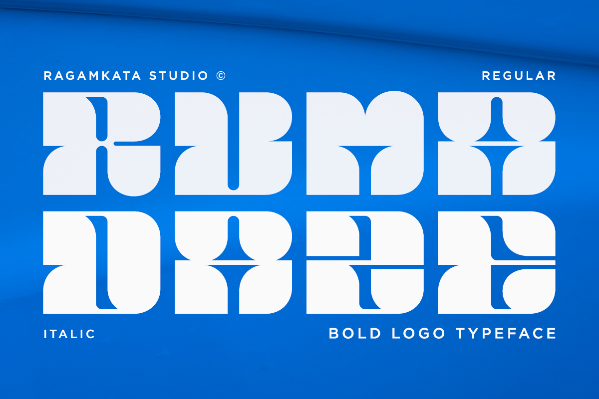 Ruma Daze - Bold Logo Typeface - Ragam Kata Studio